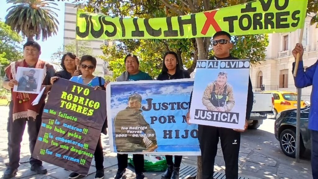 Retomaron el pedido de justicia por Ivo Torres, el joven asesinado por ...
